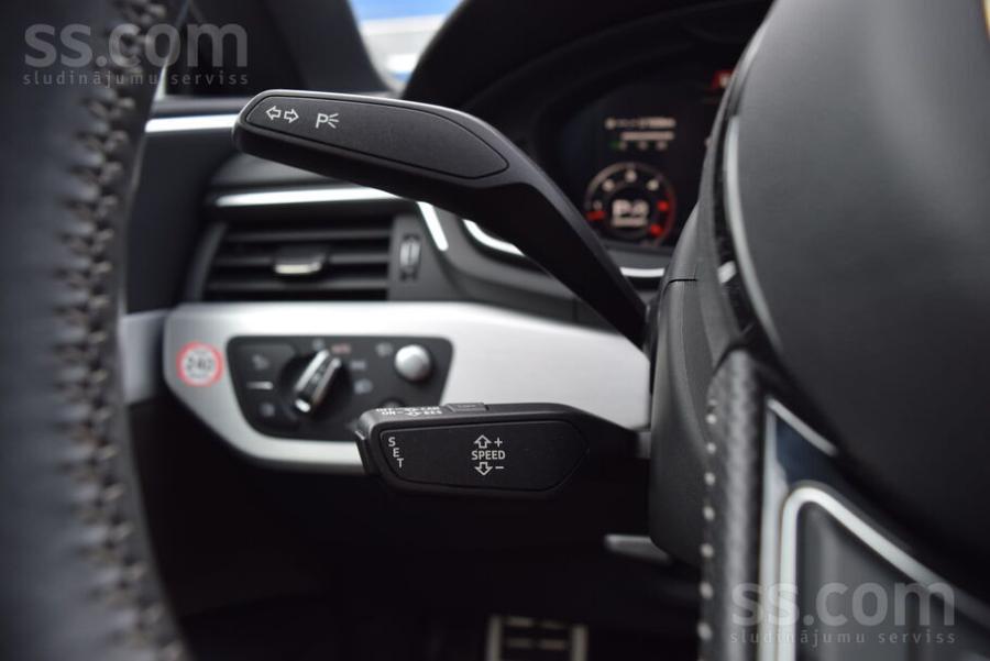 Blue Audi A5 2018 in Riga, with an engine capacity of 3.00 L and mileage of 108 thousand km for 24900 €, photo 15 on AUTOMOTO.COM.LV
