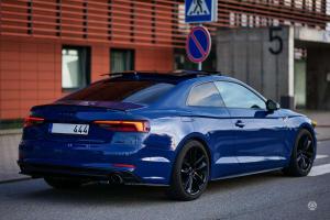Blue Audi A5 2020 in Klaipeda, with an engine capacity of 1.98 L and mileage of 47 thousand km for 22500 €, photo 4 on AUTOMOTO.COM.LV