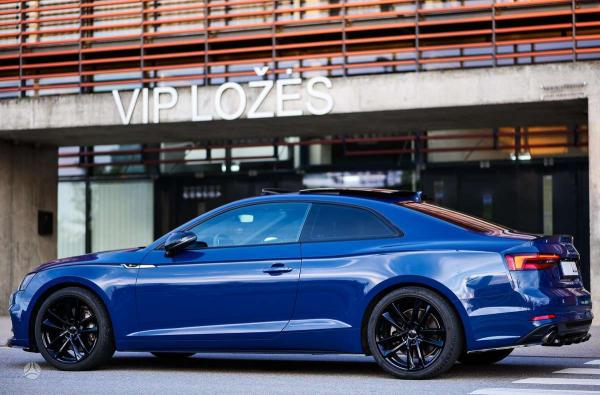 Blue Audi A5 2020 in Klaipeda, with an engine capacity of 1.98 L and mileage of 47 thousand km for 22500 €, photo 6 on AUTOMOTO.COM.LV