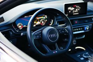Blue Audi A5 2020 in Klaipeda, with an engine capacity of 1.98 L and mileage of 47 thousand km for 22500 €, photo 15 on AUTOMOTO.COM.LV