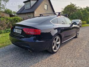 Blue Audi A5 2009 in Riga, with an engine capacity of 3.00 L and mileage of 279 thousand km for 25000 €, photo 5 on AUTOMOTO.COM.LV