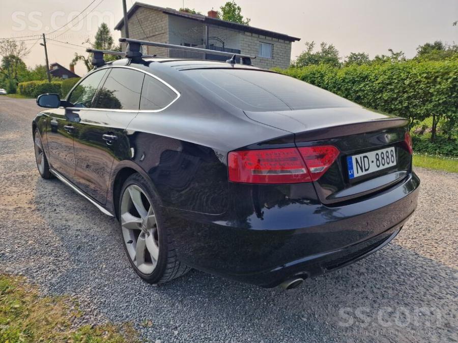 Blue Audi A5 2009 in Riga, with an engine capacity of 3.00 L and mileage of 279 thousand km for 25000 €, photo 6 on AUTOMOTO.COM.LV