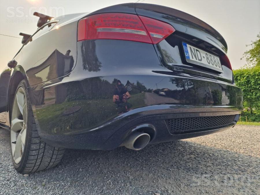 Blue Audi A5 2009 in Riga, with an engine capacity of 3.00 L and mileage of 279 thousand km for 25000 €, photo 10 on AUTOMOTO.COM.LV