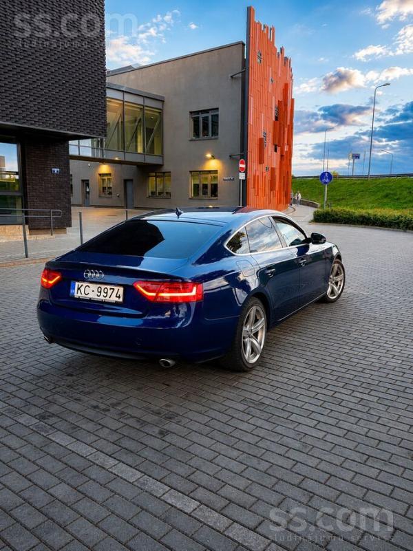 Blue Audi A5 2011 in Daugavpils, with an engine capacity of 3.00 L and mileage of 319 thousand km for 11000 €, photo 4 on AUTOMOTO.COM.LV