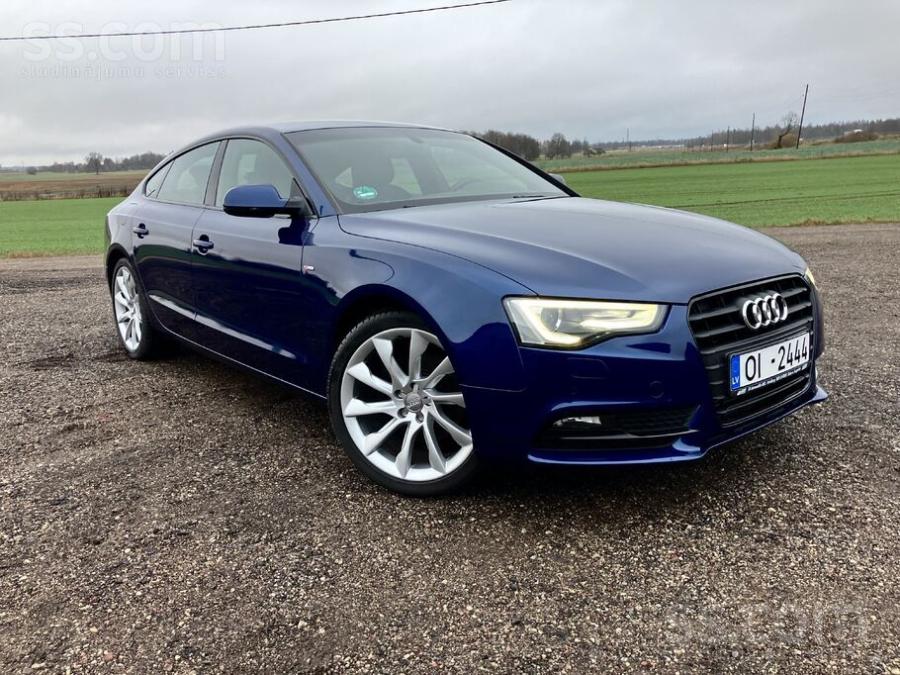Zils Audi A5 2013 Talsi, ar dzinēja tilpumu 3.00 L un nobraukumu 241 tūkst. km par 9990 €, foto 1 vietnē AUTOMOTO.COM.LV