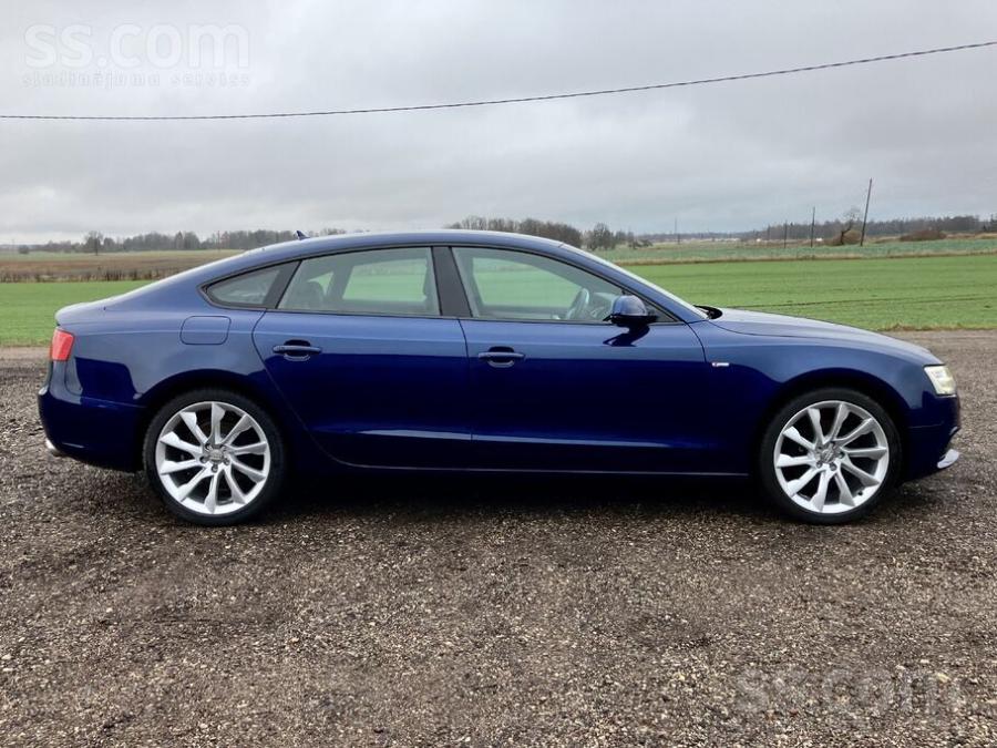 Zils Audi A5 2013 Talsi, ar dzinēja tilpumu 3.00 L un nobraukumu 241 tūkst. km par 9990 €, foto 3 vietnē AUTOMOTO.COM.LV