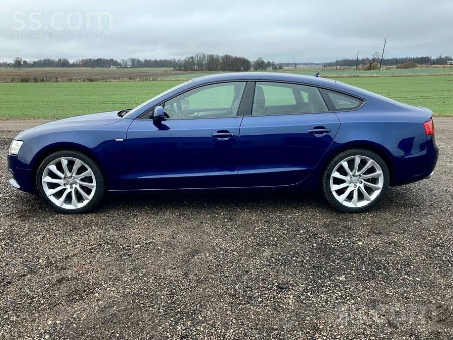 Zils Audi A5 2013 Talsi, ar dzinēja tilpumu 3.00 L un nobraukumu 241 tūkst. km par 9990 €, foto 8 vietnē AUTOMOTO.COM.LV