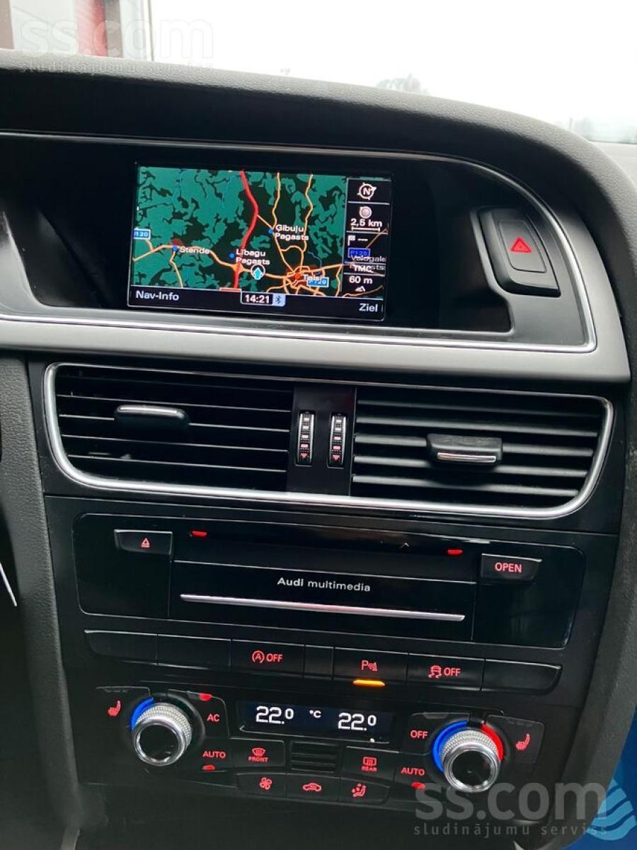 Zils Audi A5 2013 Talsi, ar dzinēja tilpumu 3.00 L un nobraukumu 241 tūkst. km par 9990 €, foto 22 vietnē AUTOMOTO.COM.LV