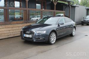 Blue Audi A5 2013 in Riga, with an engine capacity of 3.00 L and mileage of 0 thousand km for 9300 €, photo  on AUTOMOTO.COM.LV