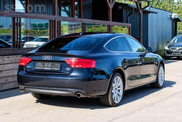 Blue Audi A5 2013 in Riga, with an engine capacity of 3.00 L and mileage of 0 thousand km for 9290 €, photo 11 on AUTOMOTO.COM.LV