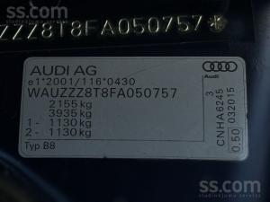 Blue Audi A5 2015 in Jurmala, with an engine capacity of 2.00 L and mileage of 0 thousand km for 8590 €, photo 27 on AUTOMOTO.COM.LV