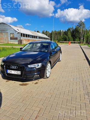 Blue Audi A5 2015 in Riga, with an engine capacity of 3.00 L and mileage of 206 thousand km for 11900 €, photo 3 on AUTOMOTO.COM.LV