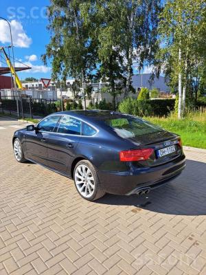 Blue Audi A5 2015 in Riga, with an engine capacity of 3.00 L and mileage of 206 thousand km for 11900 €, photo 6 on AUTOMOTO.COM.LV
