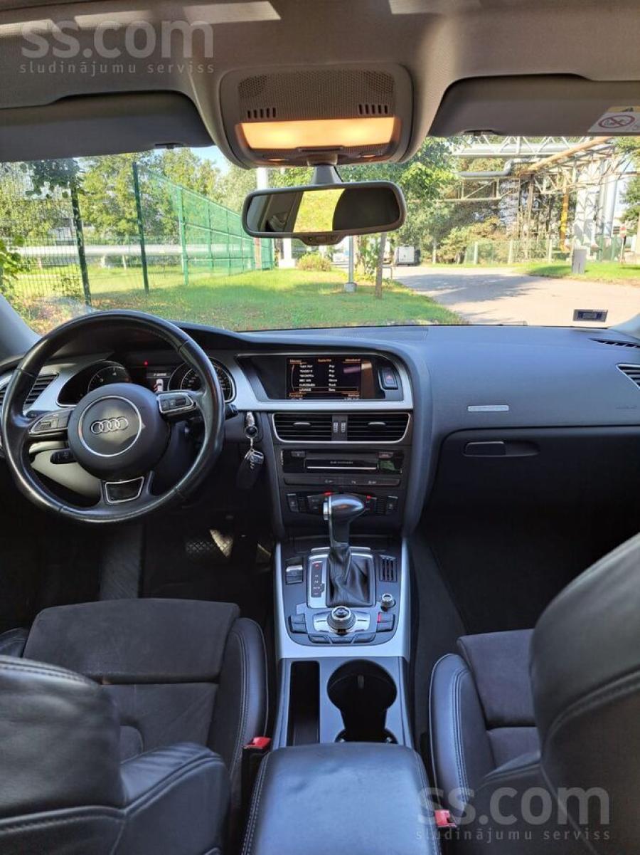 Blue Audi A5 2015 in Riga, with an engine capacity of 3.00 L and mileage of 206 thousand km for 11900 €, photo 7 on AUTOMOTO.COM.LV