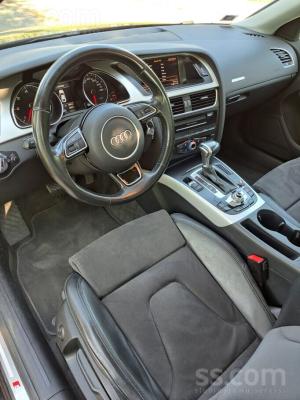 Blue Audi A5 2015 in Riga, with an engine capacity of 3.00 L and mileage of 206 thousand km for 11900 €, photo 9 on AUTOMOTO.COM.LV