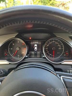Blue Audi A5 2015 in Riga, with an engine capacity of 3.00 L and mileage of 206 thousand km for 11900 €, photo 12 on AUTOMOTO.COM.LV