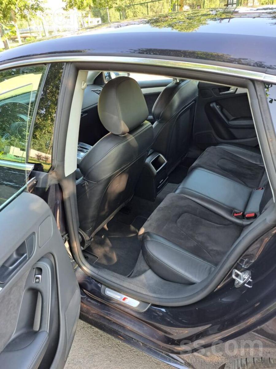 Blue Audi A5 2015 in Riga, with an engine capacity of 3.00 L and mileage of 206 thousand km for 11900 €, photo 13 on AUTOMOTO.COM.LV