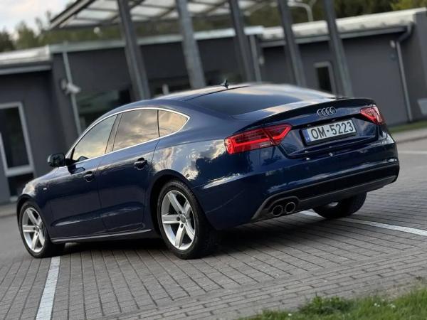 Blue Audi A5 2015 in Jurmala, with an engine capacity of 2.00 L and mileage of 241 thousand km for 5000 €, photo 3 on AUTOMOTO.COM.LV