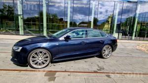 Zils Audi A5 2016 Rīga, ar dzinēja tilpumu 1.80 L un nobraukumu 154 tūkst. km par 16200 €, foto 6 vietnē AUTOMOTO.COM.LV