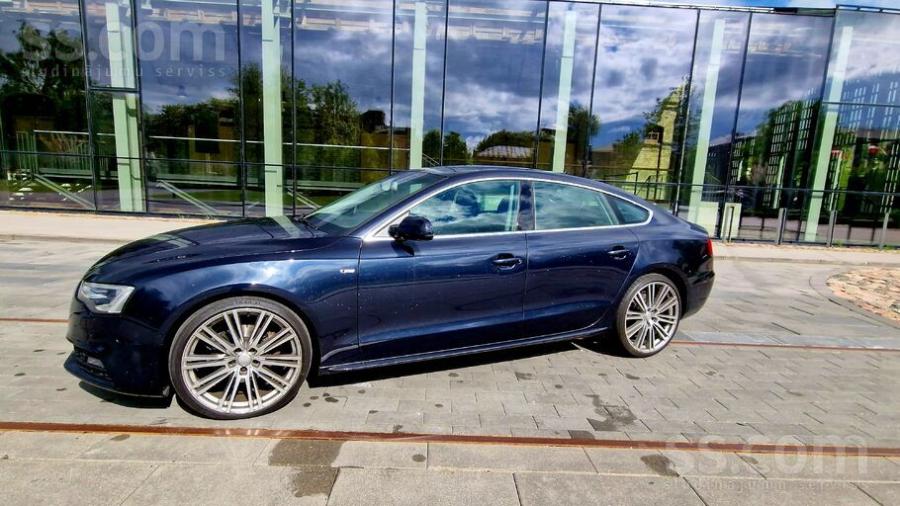 Zils Audi A5 2016 Rīga, ar dzinēja tilpumu 1.80 L un nobraukumu 154 tūkst. km par 16200 €, foto 6 vietnē AUTOMOTO.COM.LV