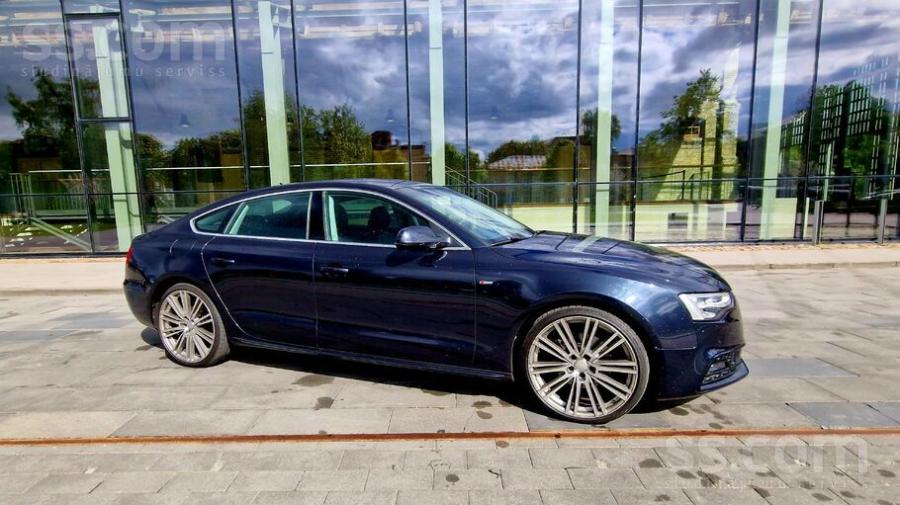 Zils Audi A5 2016 Rīga, ar dzinēja tilpumu 1.80 L un nobraukumu 154 tūkst. km par 16200 €, foto 7 vietnē AUTOMOTO.COM.LV