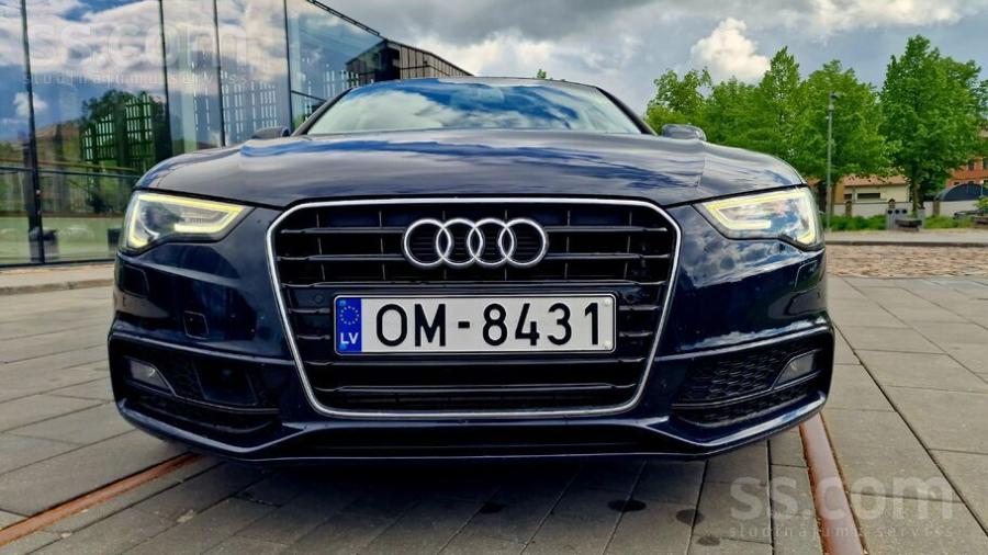 Zils Audi A5 2016 Rīga, ar dzinēja tilpumu 1.80 L un nobraukumu 154 tūkst. km par 16200 €, foto 10 vietnē AUTOMOTO.COM.LV