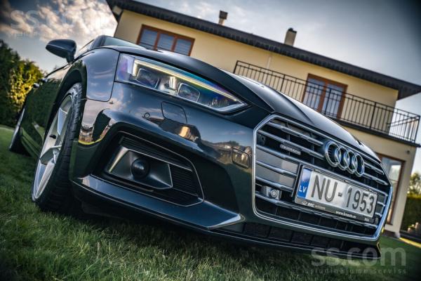 Zils Audi A5 2018 Rīga, ar dzinēja tilpumu 2.00 L un nobraukumu 205 tūkst. km par 22500 €, foto 3 vietnē AUTOMOTO.COM.LV