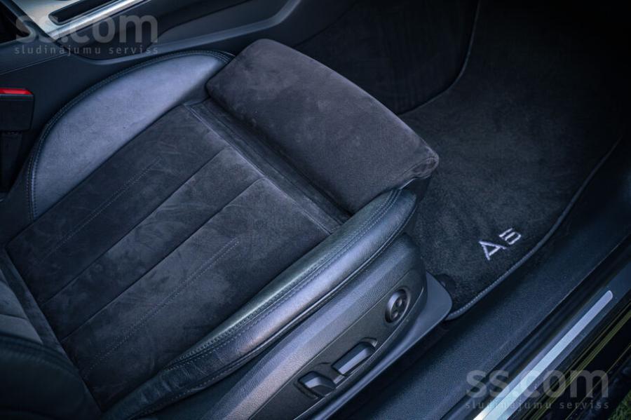 Blue Audi A5 2018 in Riga, with an engine capacity of 2.00 L and mileage of 205 thousand km for 22500 €, photo 14 on AUTOMOTO.COM.LV
