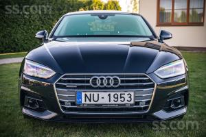 Blue Audi A5 2018 in Riga, with an engine capacity of 2.00 L and mileage of 205 thousand km for 22500 €, photo 26 on AUTOMOTO.COM.LV