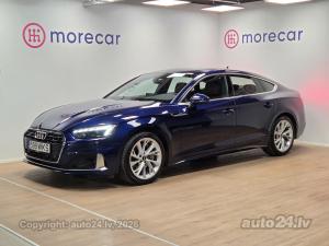 Blue Audi A5 2021 in Tallinn, with an engine capacity of 2.00 L and mileage of 79 thousand km for 28900 €, photo  on AUTOMOTO.COM.LV