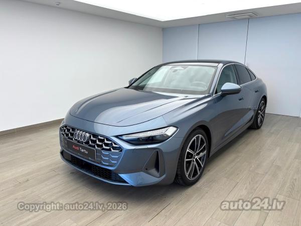 Blue Audi A5 2024 in Tartu, with an engine capacity of 2.00 L and mileage of 28 thousand km for 59900 €, photo 1 on AUTOMOTO.COM.LV