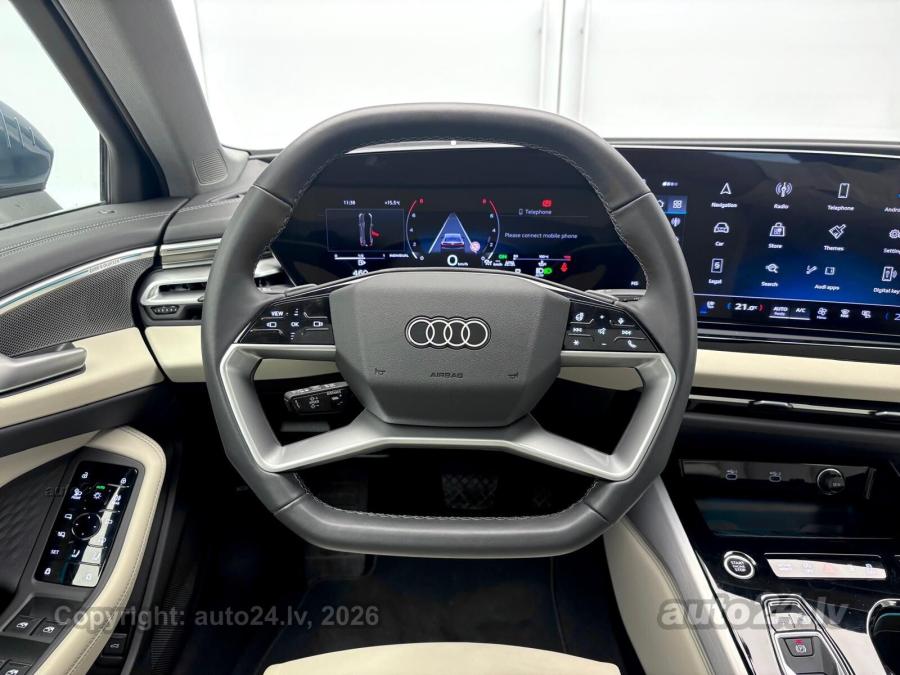 Blue Audi A5 2024 in Tartu, with an engine capacity of 2.00 L and mileage of 28 thousand km for 59900 €, photo 14 on AUTOMOTO.COM.LV