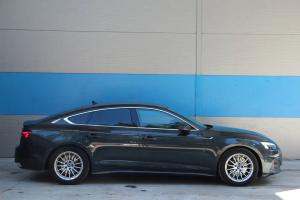Blue Audi A5 2024 in Marupe, with an engine capacity of 2.00 L and mileage of 28 thousand km for 37650 €, photo 5 on AUTOMOTO.COM.LV