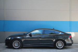 Blue Audi A5 2024 in Marupe, with an engine capacity of 2.00 L and mileage of 28 thousand km for 37650 €, photo 6 on AUTOMOTO.COM.LV