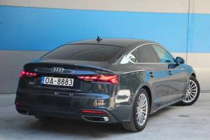 Blue Audi A5 2024 in Marupe, with an engine capacity of 2.00 L and mileage of 28 thousand km for 37650 €, photo 9 on AUTOMOTO.COM.LV