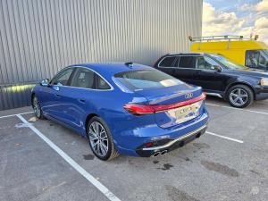 Blue Audi A5 2025 in Kaunas, with an engine capacity of 1.97 L and mileage of 12 thousand km for 24900 €, photo 5 on AUTOMOTO.COM.LV