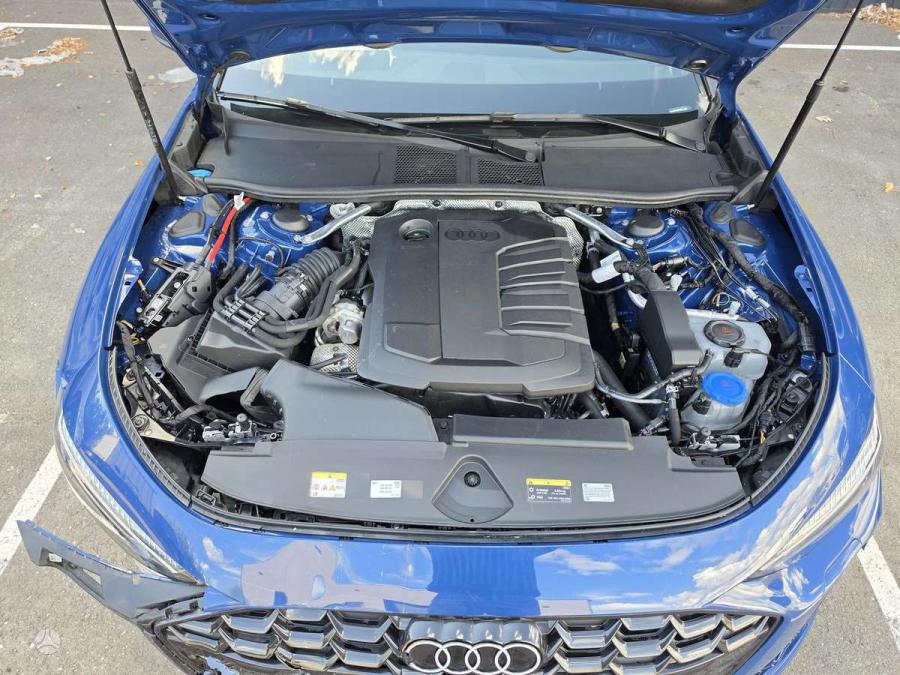 Blue Audi A5 2025 in Kaunas, with an engine capacity of 1.97 L and mileage of 12 thousand km for 24900 €, photo 15 on AUTOMOTO.COM.LV