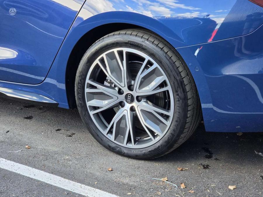 Blue Audi A5 2025 in Kaunas, with an engine capacity of 1.97 L and mileage of 12 thousand km for 24900 €, photo 24 on AUTOMOTO.COM.LV