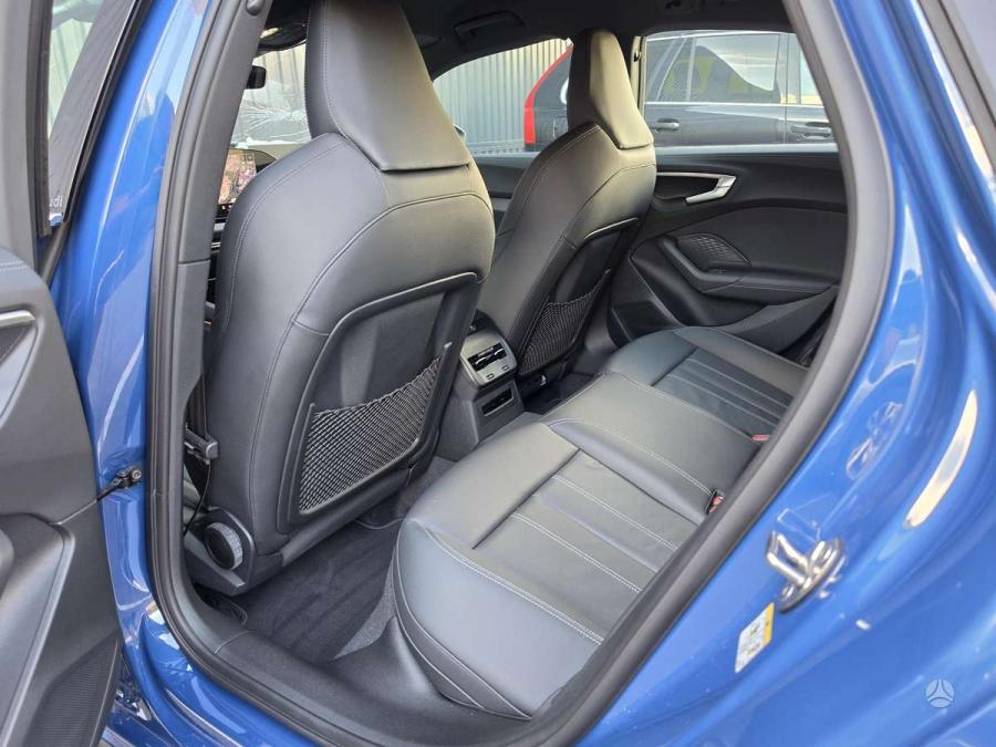 Blue Audi A5 2025 in Kaunas, with an engine capacity of 1.97 L and mileage of 12 thousand km for 24900 €, photo 32 on AUTOMOTO.COM.LV