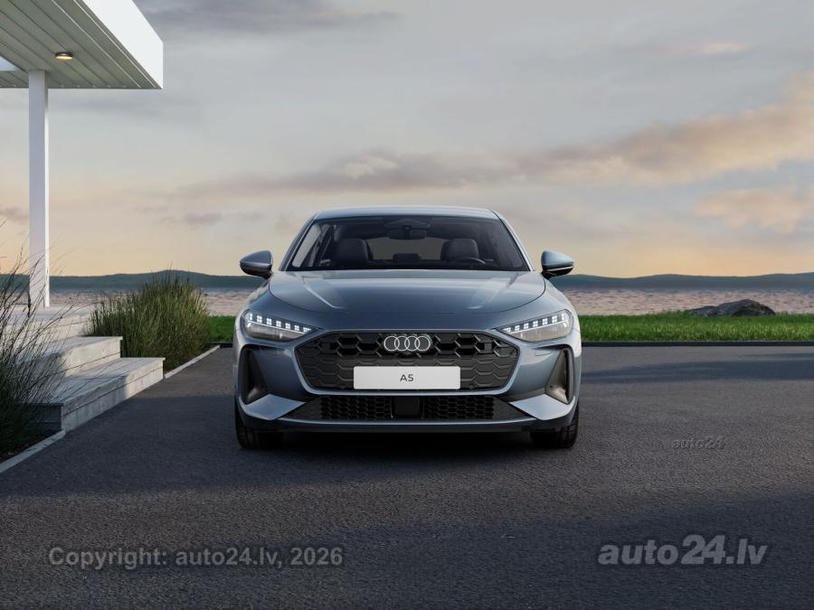 Zils Audi A5 2026 Tallina, ar dzinēja tilpumu 2.00 L un nobraukumu 0 tūkst. km par 41900 €, foto 4 vietnē AUTOMOTO.COM.LV