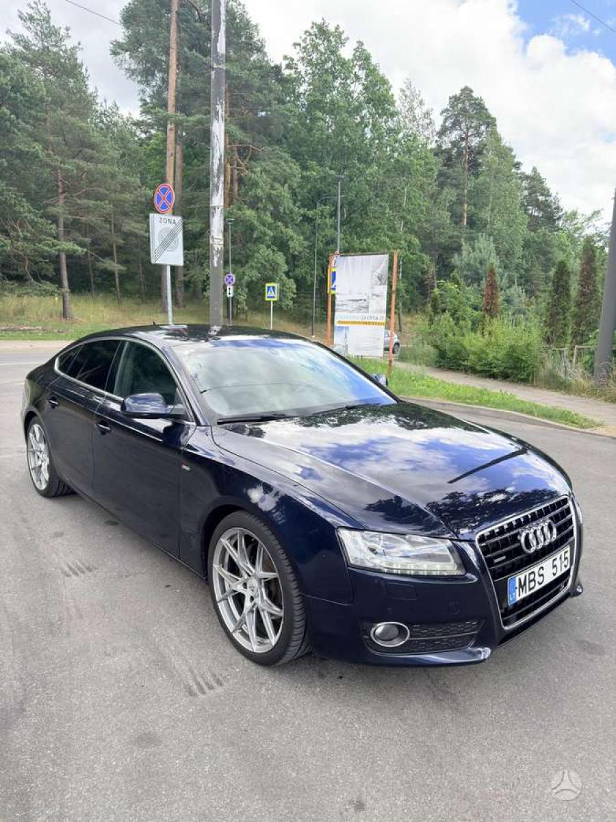 Zils Audi A5 2010 Kauņa, ar dzinēja tilpumu 3.00 L un nobraukumu 330 tūkst. km par 7500 €, foto 4 vietnē AUTOMOTO.COM.LV