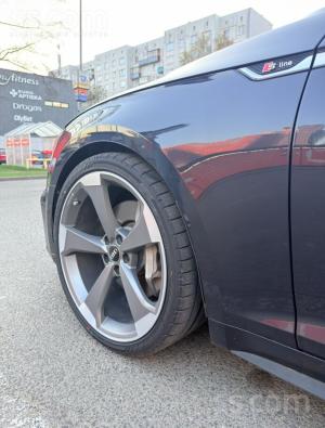 Blue Audi A5 2018 in Riga, with an engine capacity of 3.00 L and mileage of 147 thousand km for 25999 €, photo 18 on AUTOMOTO.COM.LV