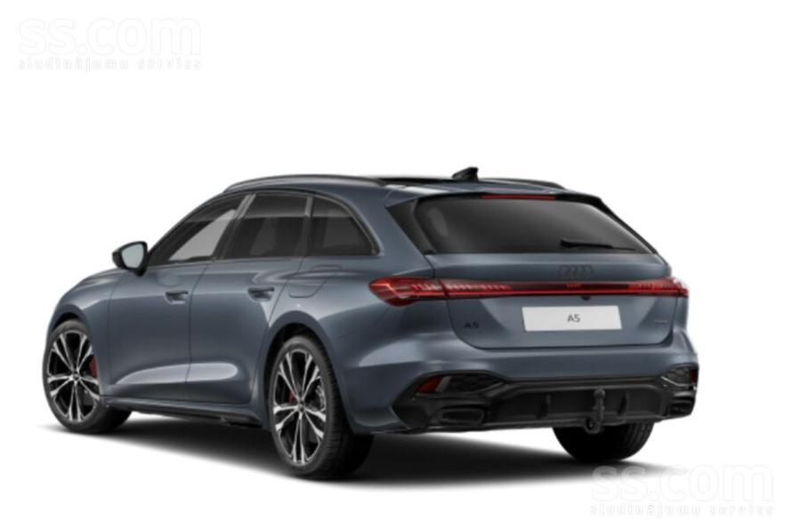 Zils Audi A5 2025 Rīga, ar dzinēja tilpumu 2.00 L un nobraukumu 19 tūkst. km par 75000 €, foto 4 vietnē AUTOMOTO.COM.LV
