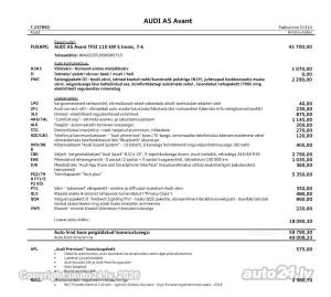 Синий Ауди А5 2025 в Таллин, объемом двигателя 2.00 л и пробегом 13 тыс. км за 42400 €, фото 14 на AUTOMOTO.COM.LV