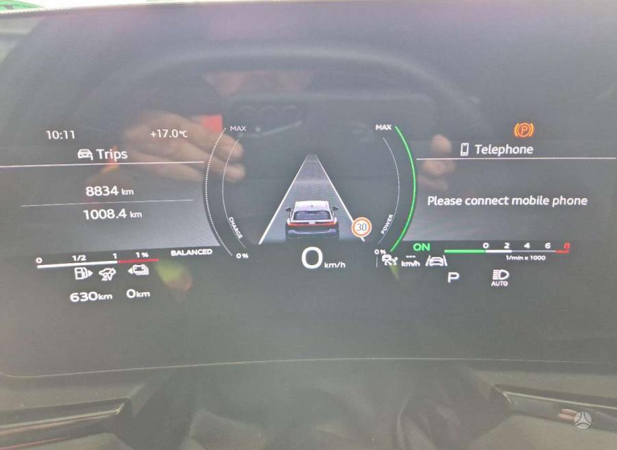 Zils Audi A5 2026 Klaipėda, ar dzinēja tilpumu 1.98 L un nobraukumu 9 tūkst. km par 11700 €, foto 8 vietnē AUTOMOTO.COM.LV