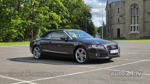 Brown Audi A5 2009 in Tallinn, with an engine capacity of 3.00 L and mileage of 282 thousand km for 8990 €, photo 1 on AUTOMOTO.COM.LV