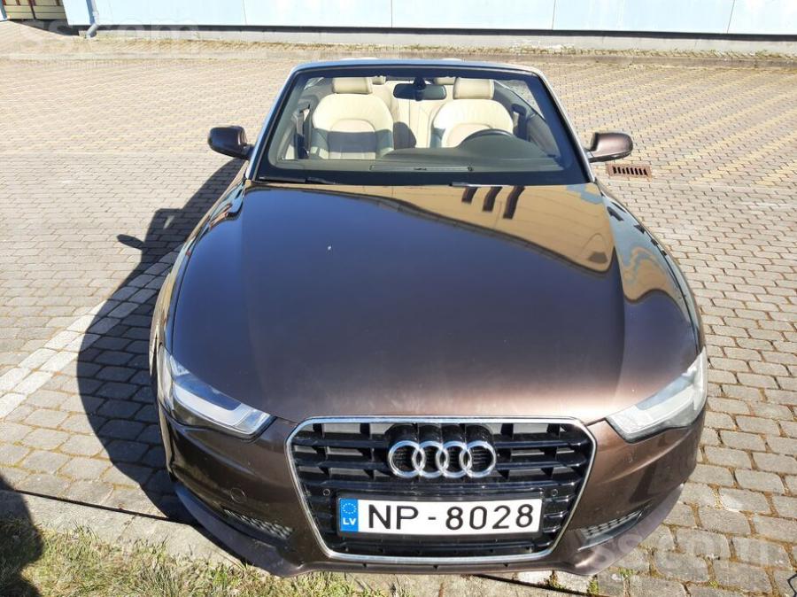 Brown Audi A5 2012 in Ventspils, with an engine capacity of 2.00 L and mileage of 222 thousand km for 10700 €, photo 4 on AUTOMOTO.COM.LV