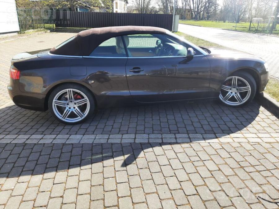 Brown Audi A5 2012 in Ventspils, with an engine capacity of 2.00 L and mileage of 222 thousand km for 10700 €, photo 15 on AUTOMOTO.COM.LV