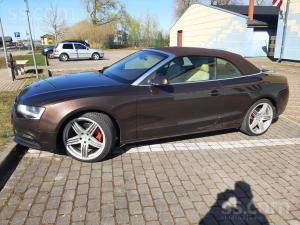 Brown Audi A5 2012 in Ventspils, with an engine capacity of 2.00 L and mileage of 222 thousand km for 10700 €, photo 16 on AUTOMOTO.COM.LV
