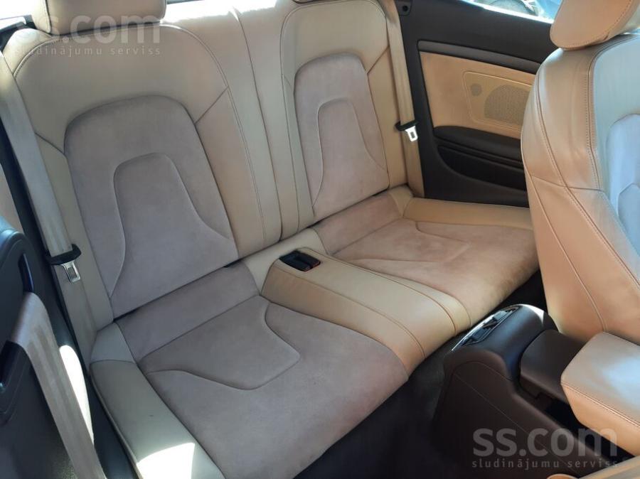 Brown Audi A5 2012 in Ventspils, with an engine capacity of 2.00 L and mileage of 222 thousand km for 10700 €, photo 17 on AUTOMOTO.COM.LV